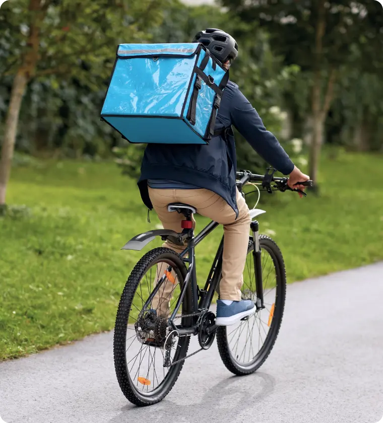 Bike Courier Delivery Service Zoom2U